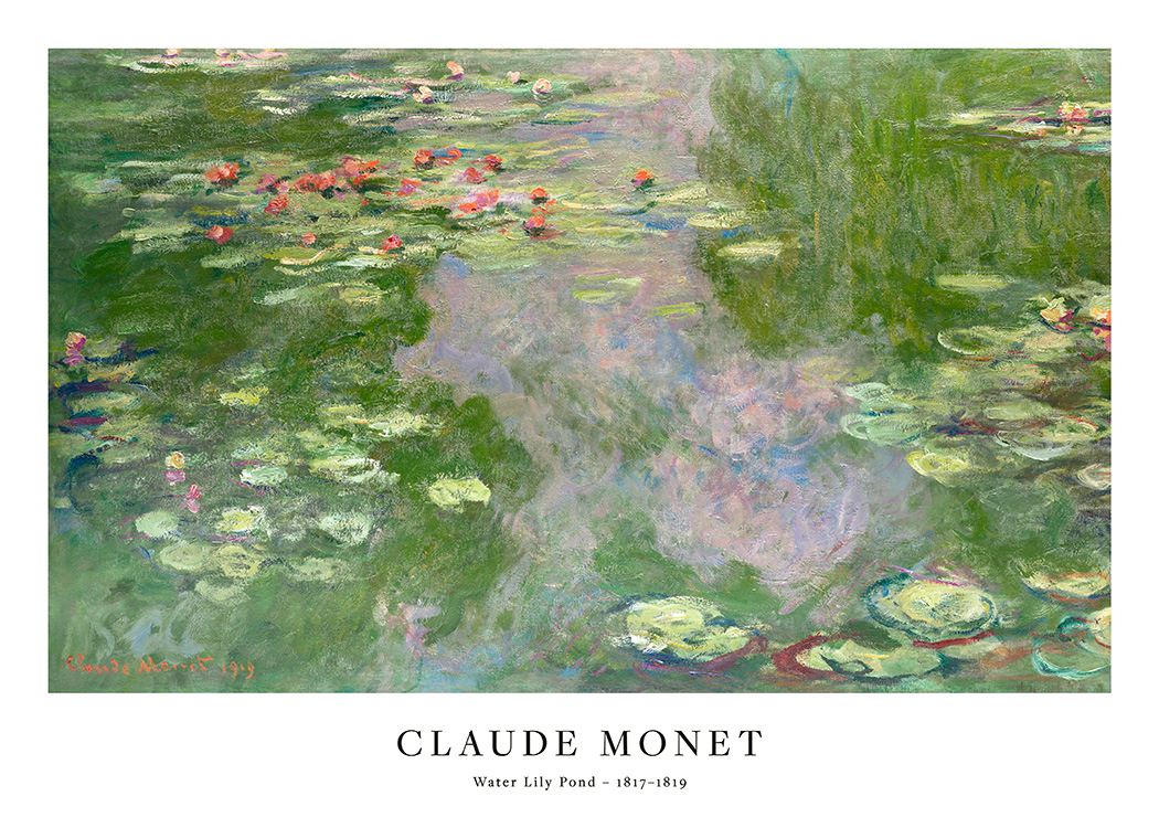 Monet - Water Lilies Poster